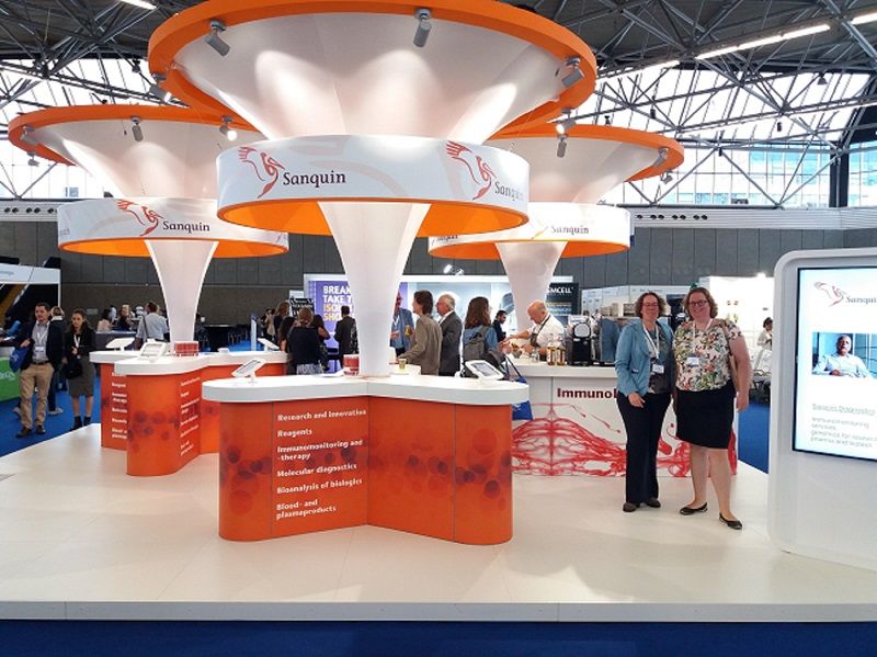 Veel Sanquiners bij immunologiecongres ECI in Amsterdam
